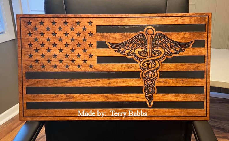 US Flag - Caduceus Dxf/svg - Etsy