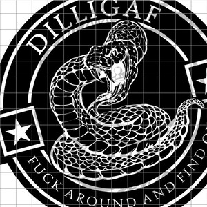 DILLIGAF - Snake Svg/png/dxf - Etsy