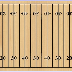 Football Field Dxf/svg - Etsy