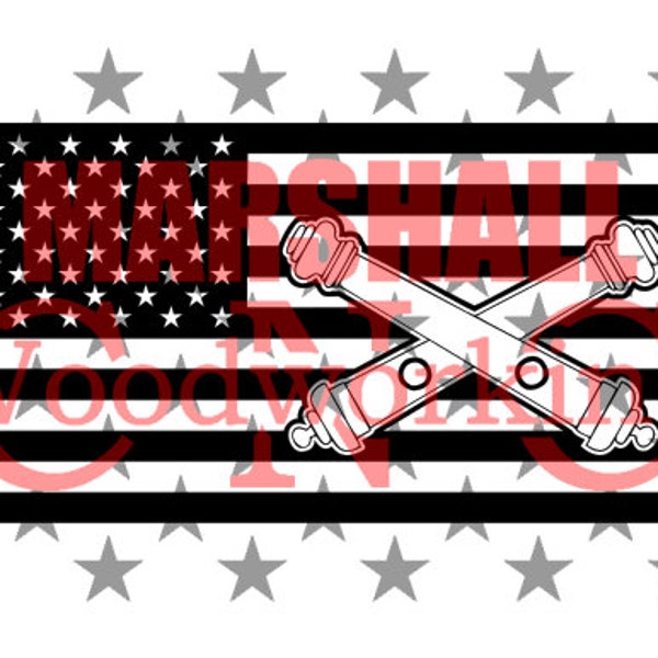 Cross Cannons Svg - Etsy