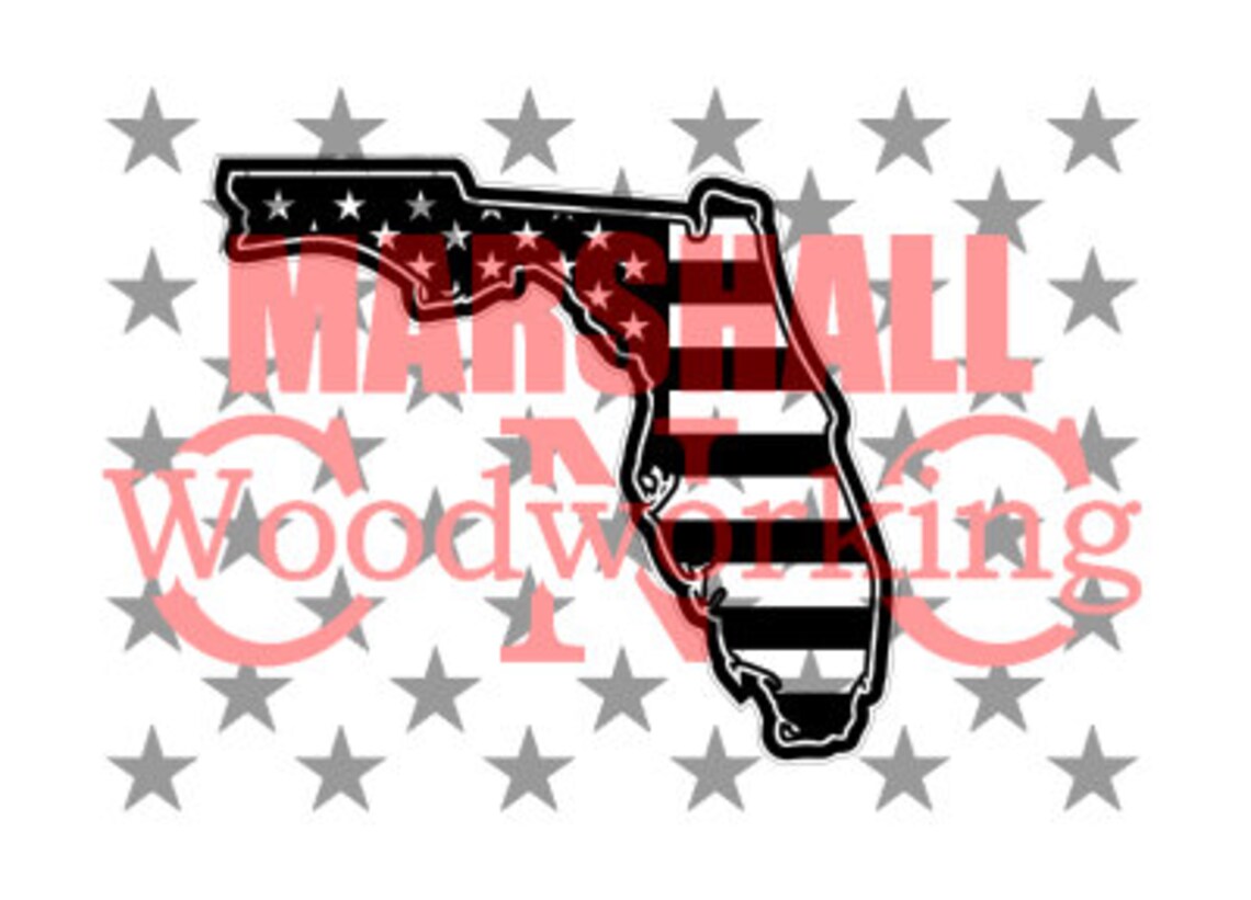 50 Shape of States US Flag Svg/dxf | Etsy