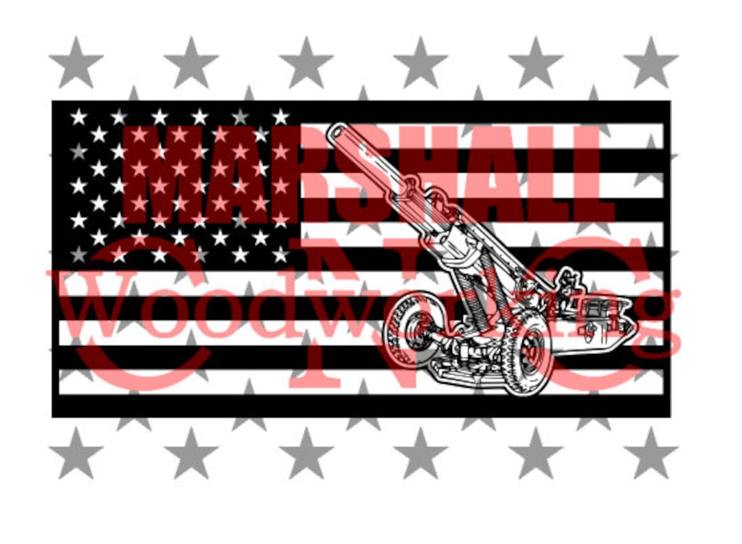 US Flag - Howitzer Dxf/svg - Etsy