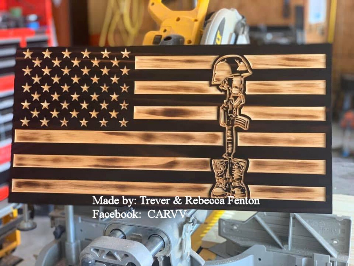 US Flag - Battle Cross Dxf/svg - Etsy