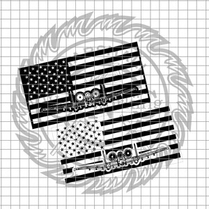 US Flag - A10 - Front Dxf/svg - Etsy