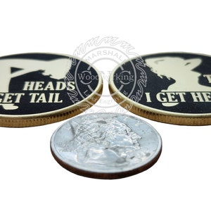 Head or Tail Coin - Etsy