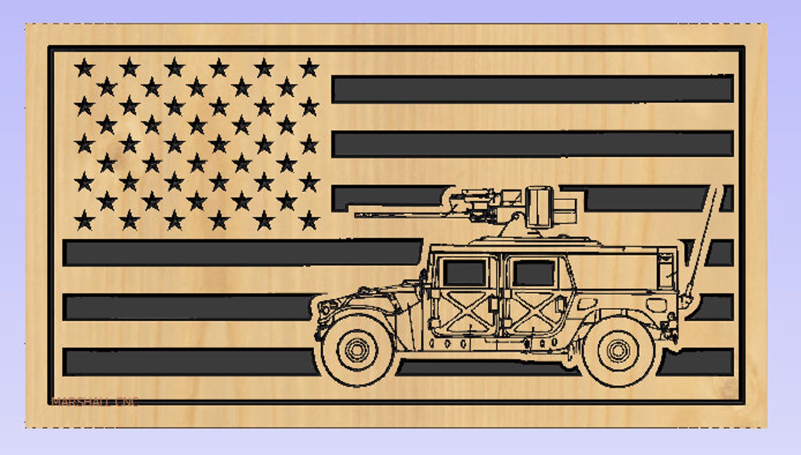 US Flag Humvee 2 Dxf/svg - Etsy