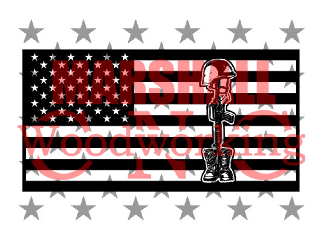 US Flag - Battle Cross Dxf/svg - Etsy