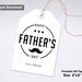 Editable Father's Day Gift Tags, Personalized Fathers Day Tags, Father ...