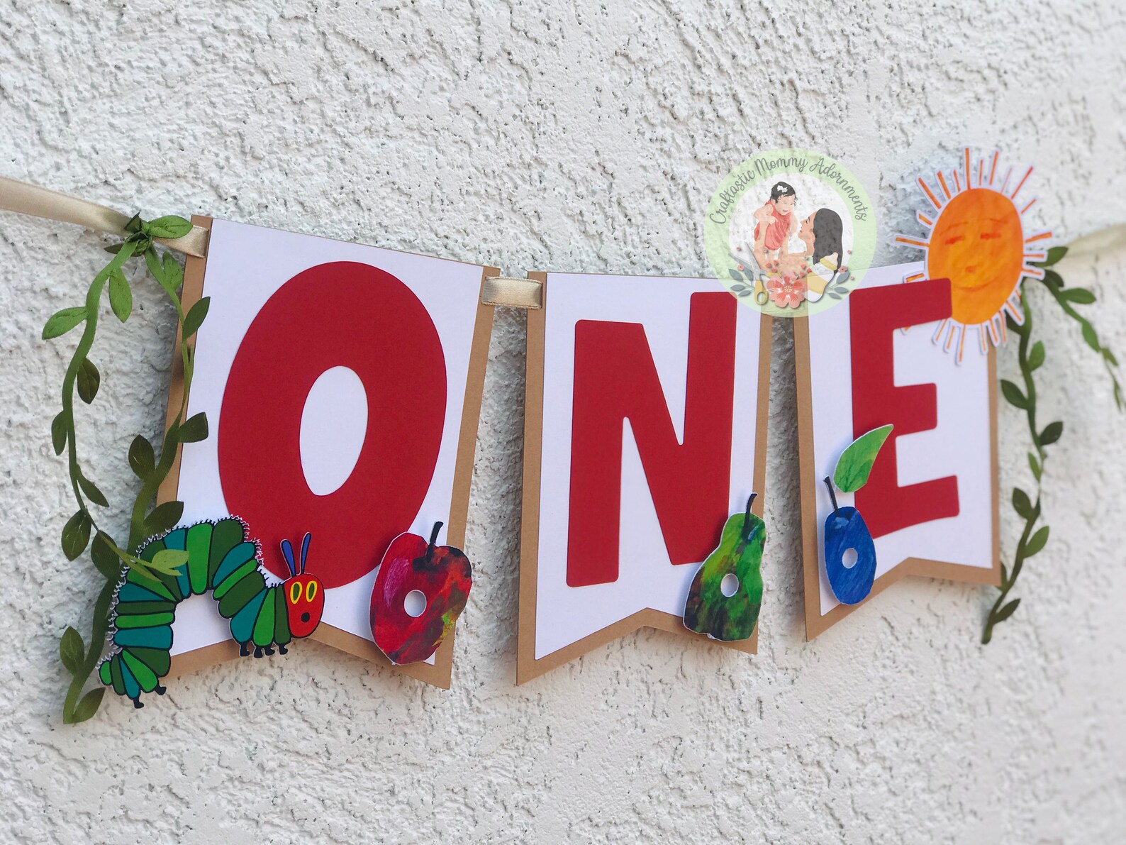 The Very Hungry Caterpillar Birthday Banner, the Very Hungry ...