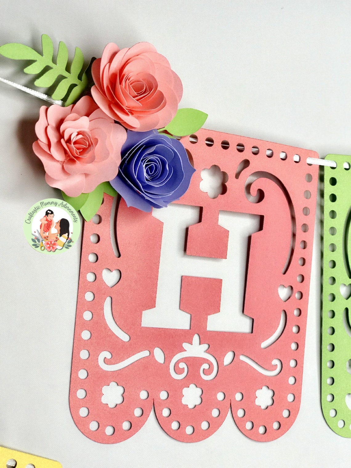 Fiesta Birthday Banner, Papel Picado Birthday Banner, Chic Fiesta ...