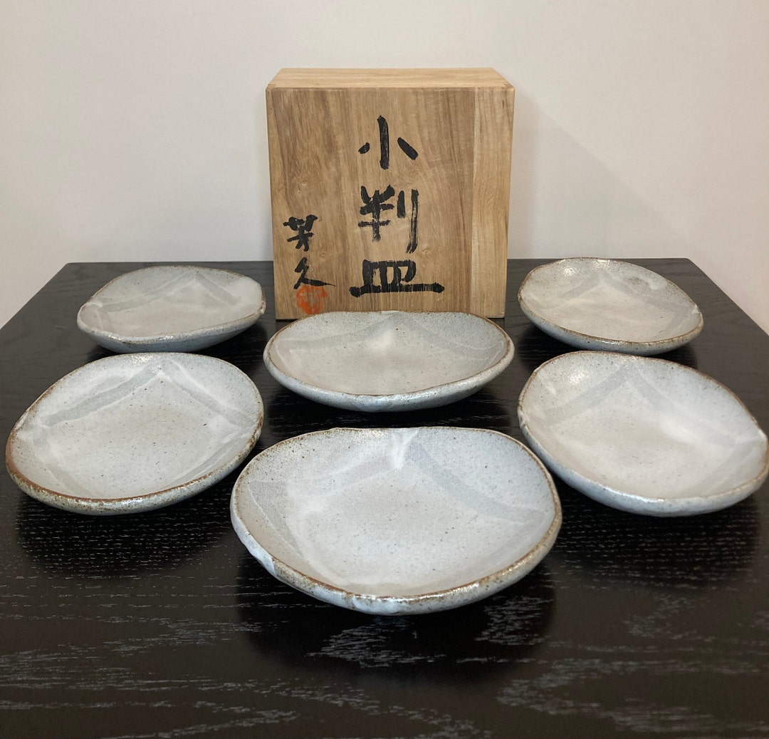 Japanese Dishware (6 Side Dishes) Japanese Ceramic (mashiko-yaki) - Etsy