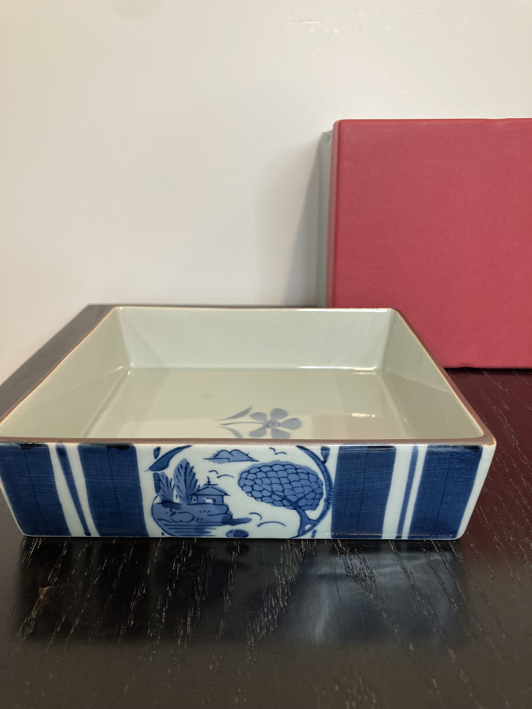 Japanese Dishes (arita Ware) From Arita, Japan. Three Square Dishes - Etsy