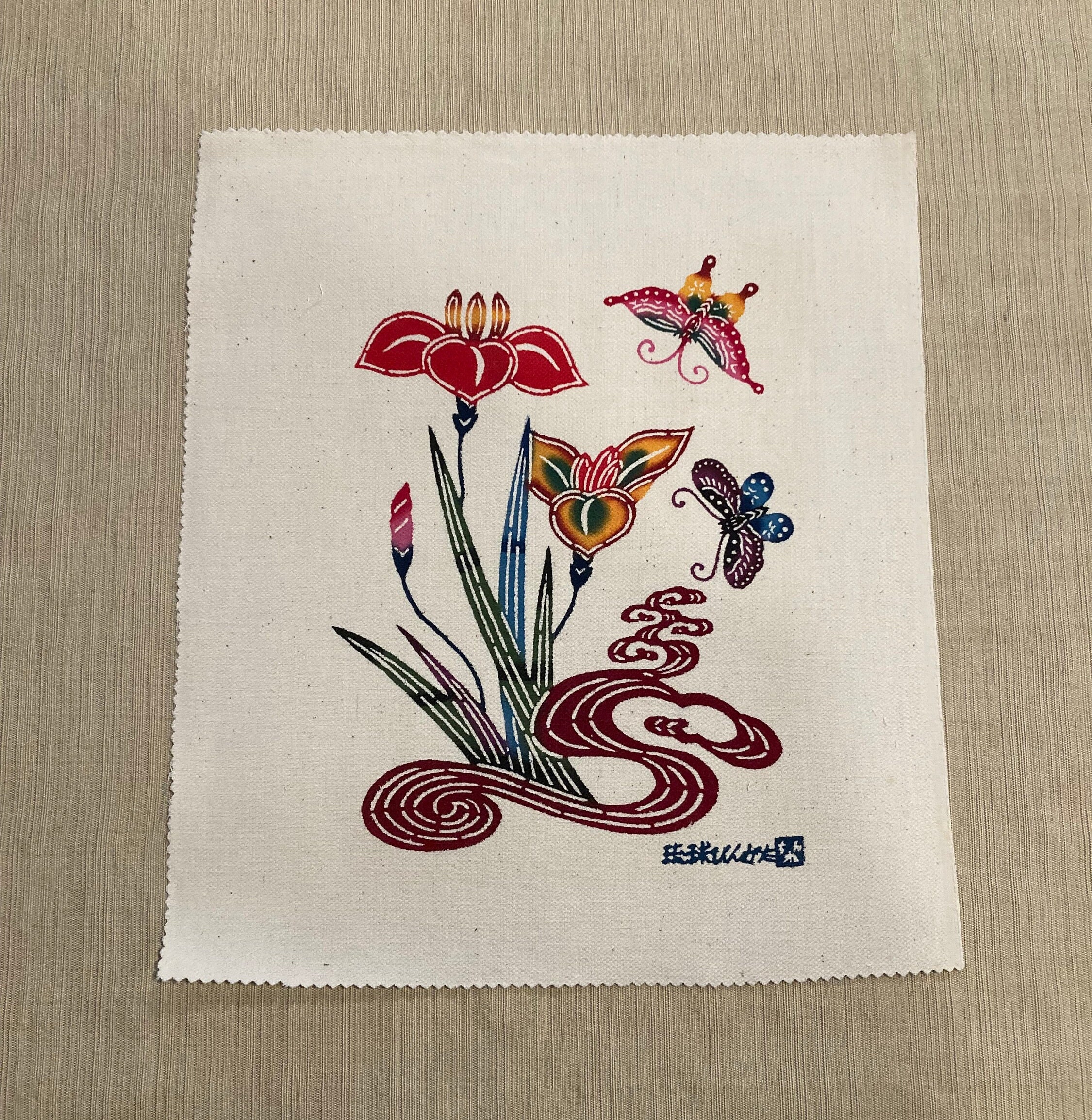 Okinawa Bingata Art (painting With Dye) Unique to Ryukyu Region of ...