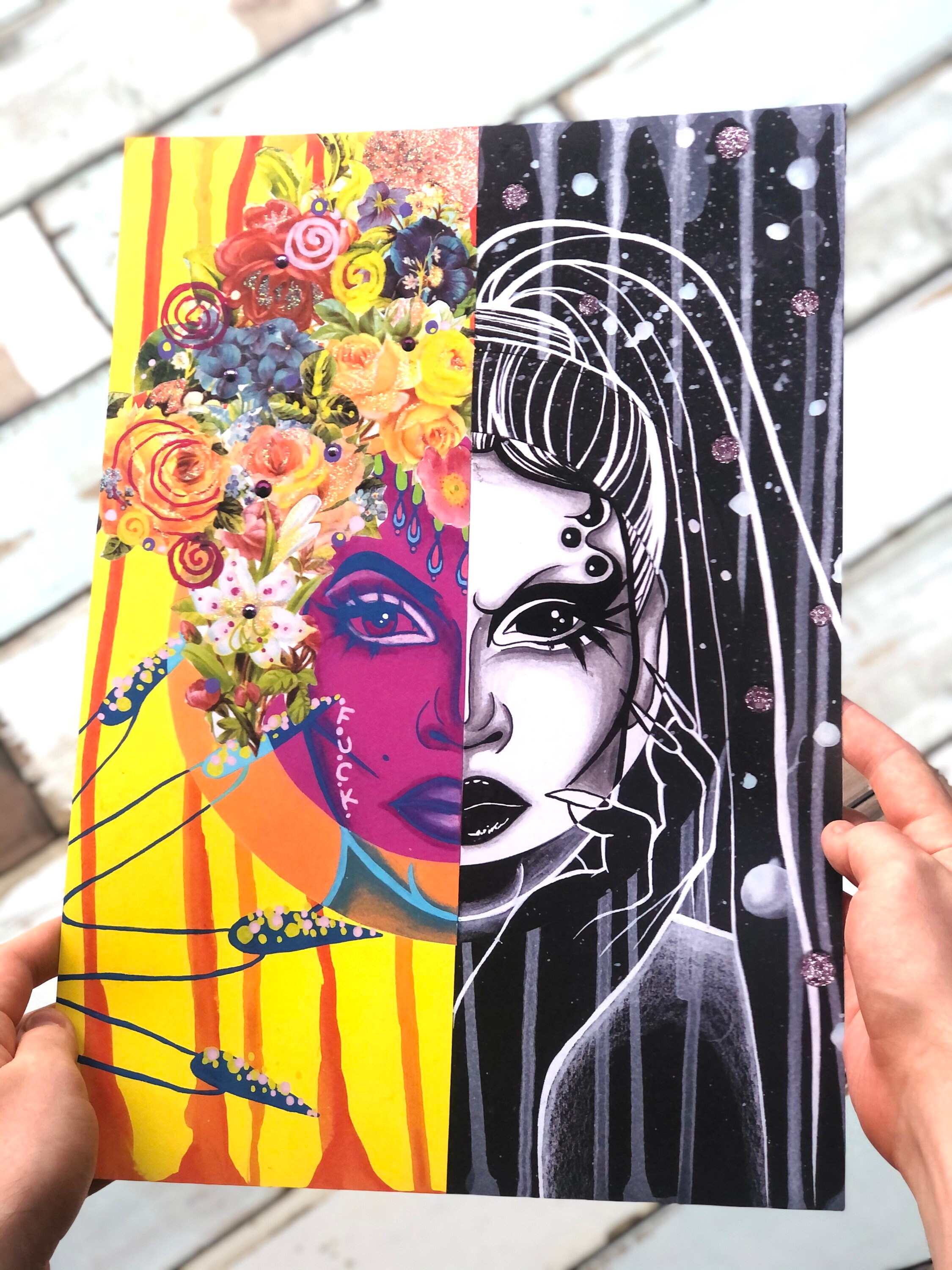 Denali Drag Queen A3 Poster Mixed Media Drag Race LGBT Queer | Etsy