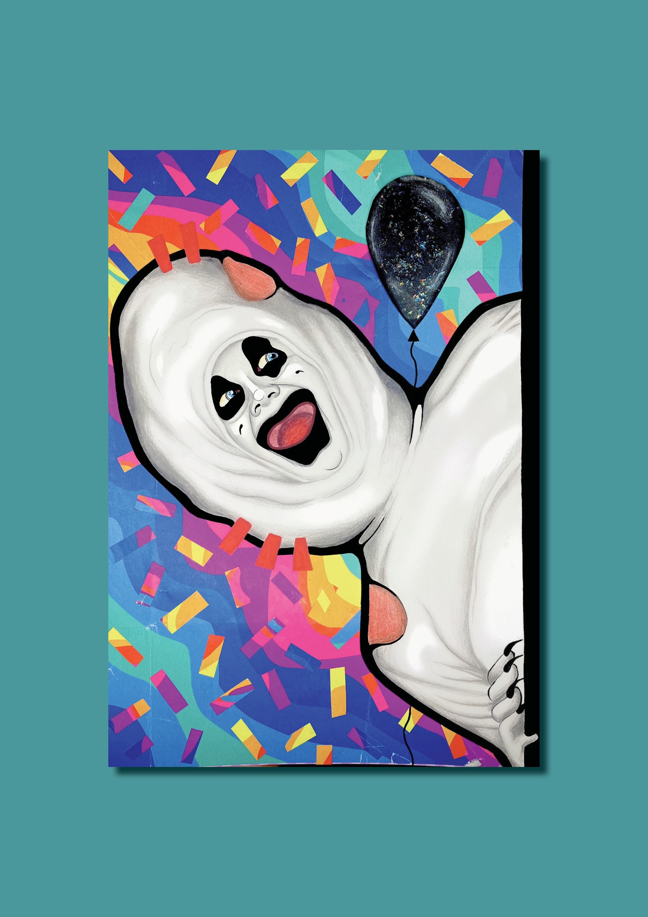 Jimbo clown Drag Race U.K. Vs the World Art Print - Etsy