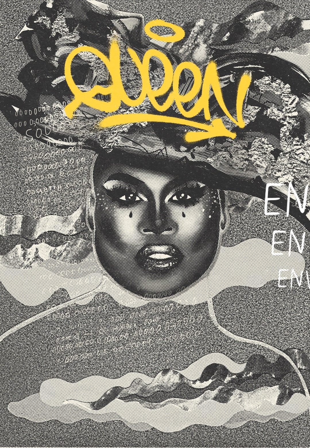 Lala Ri Graffiti Art Print, Drag Race All Stars Postcard - Etsy