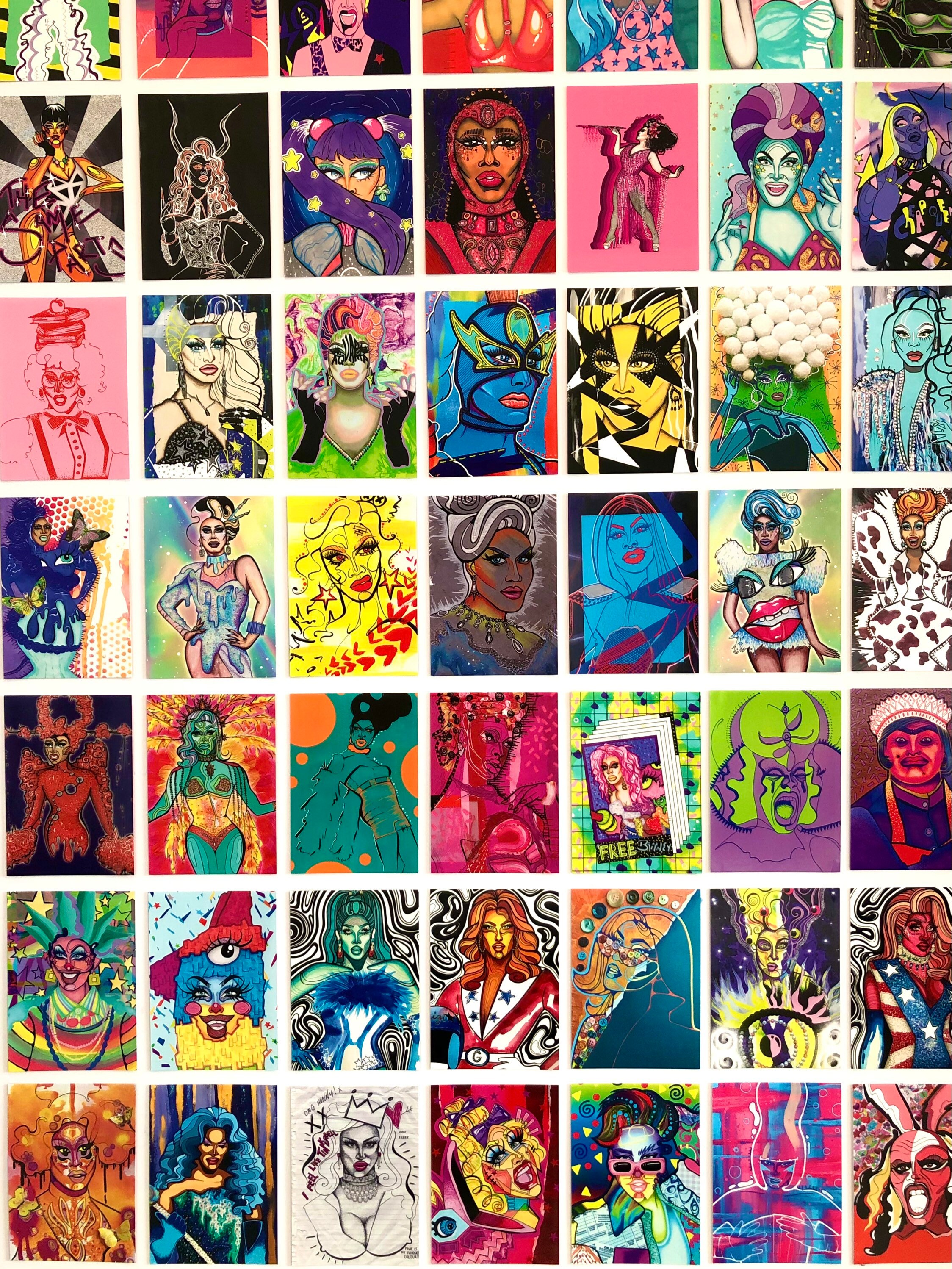 Kylie Sonique Love ‘finale’ - Drag Queen Mixed Media Queer LGBT Art ...