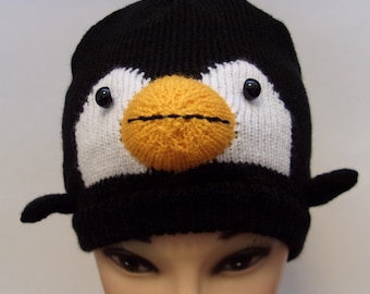 Penguin hat | Etsy