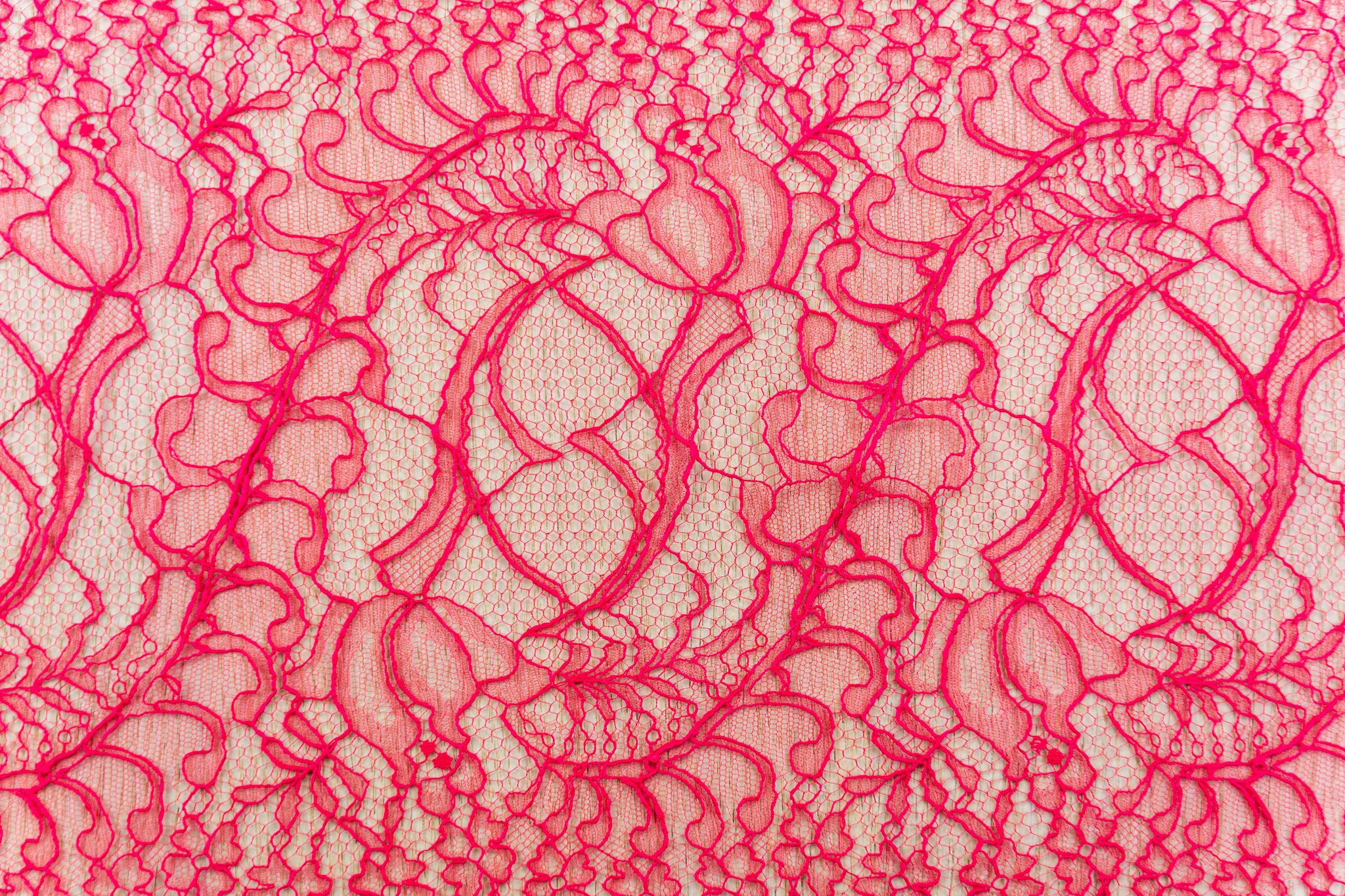 Encaje rosa, Encaje Chantilly, Encaje francés, Encaje nupcial, Encaje ...