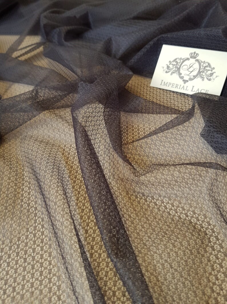 Dark Grey Tulle Fabric Grey Tulle Fabric Grey Net Fabric - Etsy