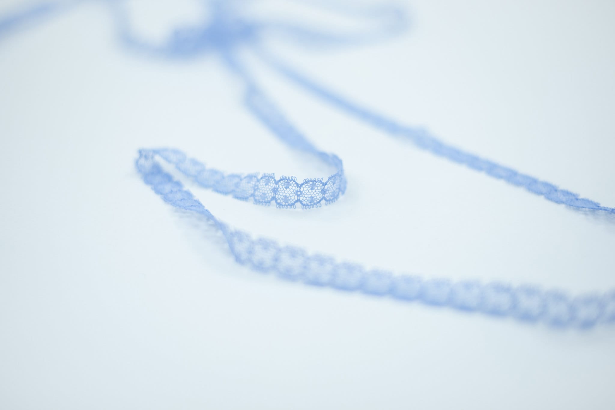 Blue Lace Trim Chantilly Lace French Lace Wedding Lace - Etsy