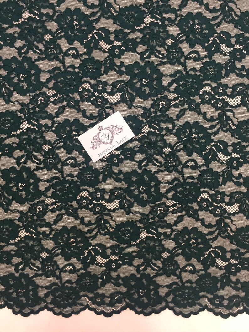 Green Lace Fabric Embroidered Lace French Lace Wedding Lace Bridal Lace ...