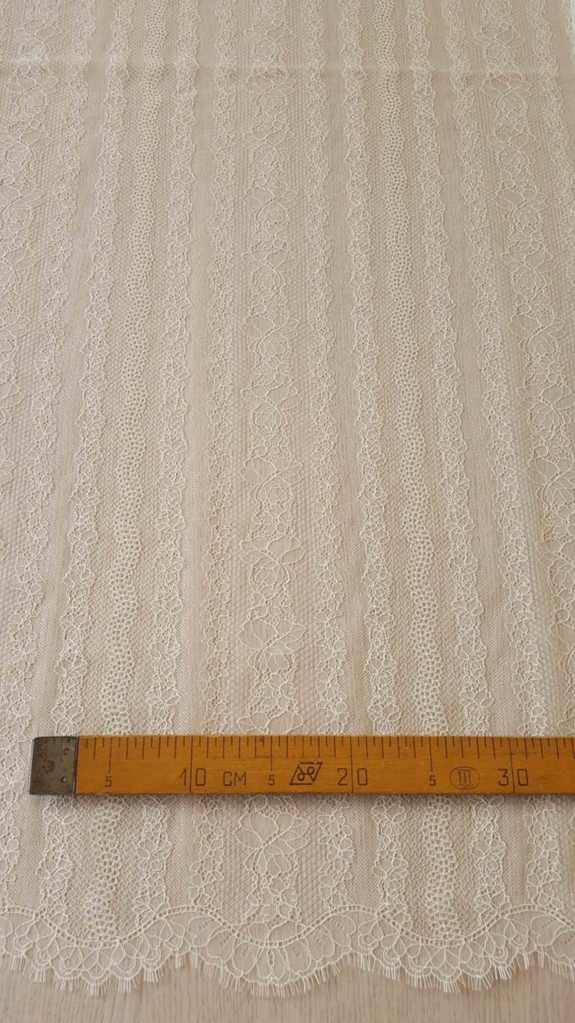 Champagne Lace Fabric Embroidered Lace French Lace Wedding - Etsy