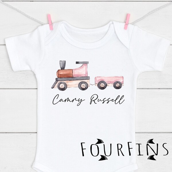 Train Onesie - Etsy
