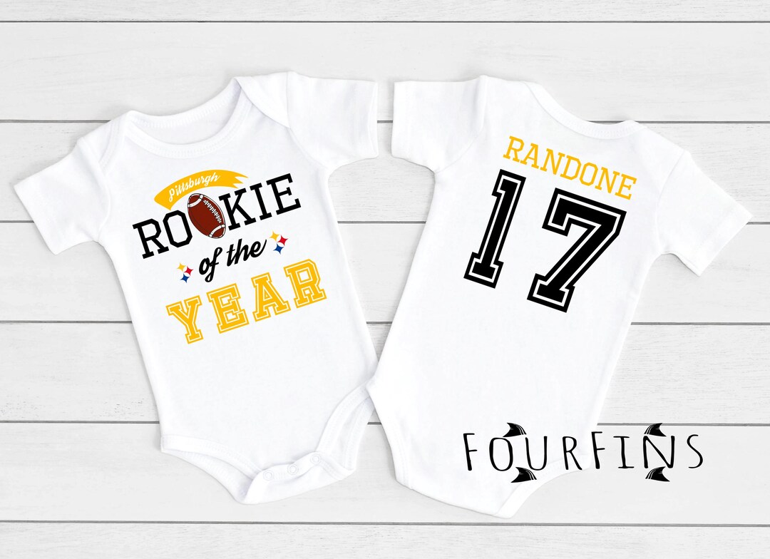 Pittsburgh Fans Football Baby Clothes Personalized Football Baby Outfit ...