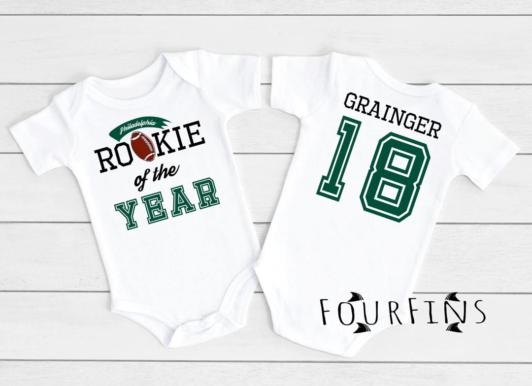 Philadelphia Fans Football Baby Clothes Boy Personalized Football Baby ...