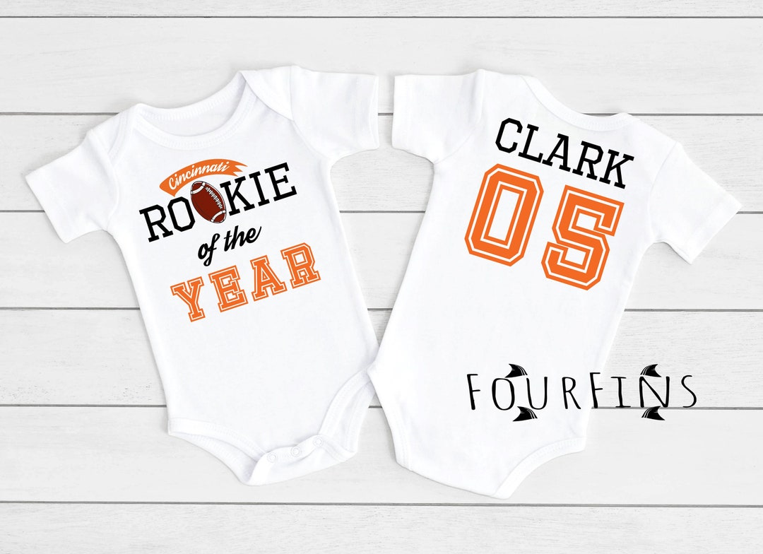 Cincinnati Fans Football Baby Clothes Personalized Football Baby Outfit ...