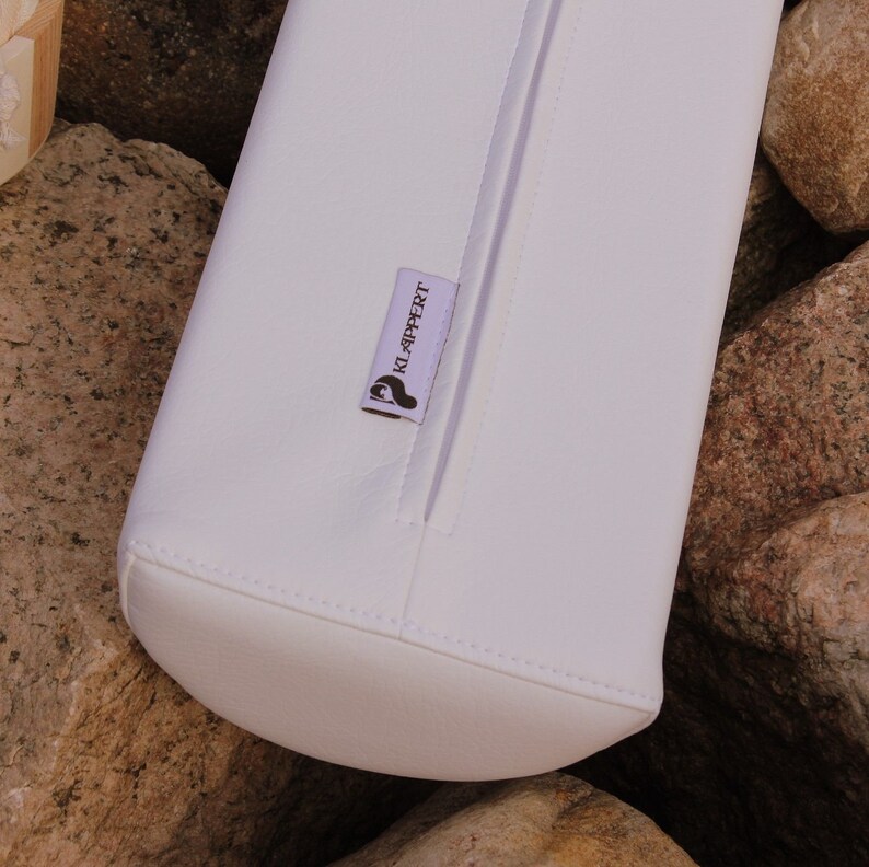 Synthetic Leather Bolster From 35 X 75 X 15 Cm Half Storage - Etsy