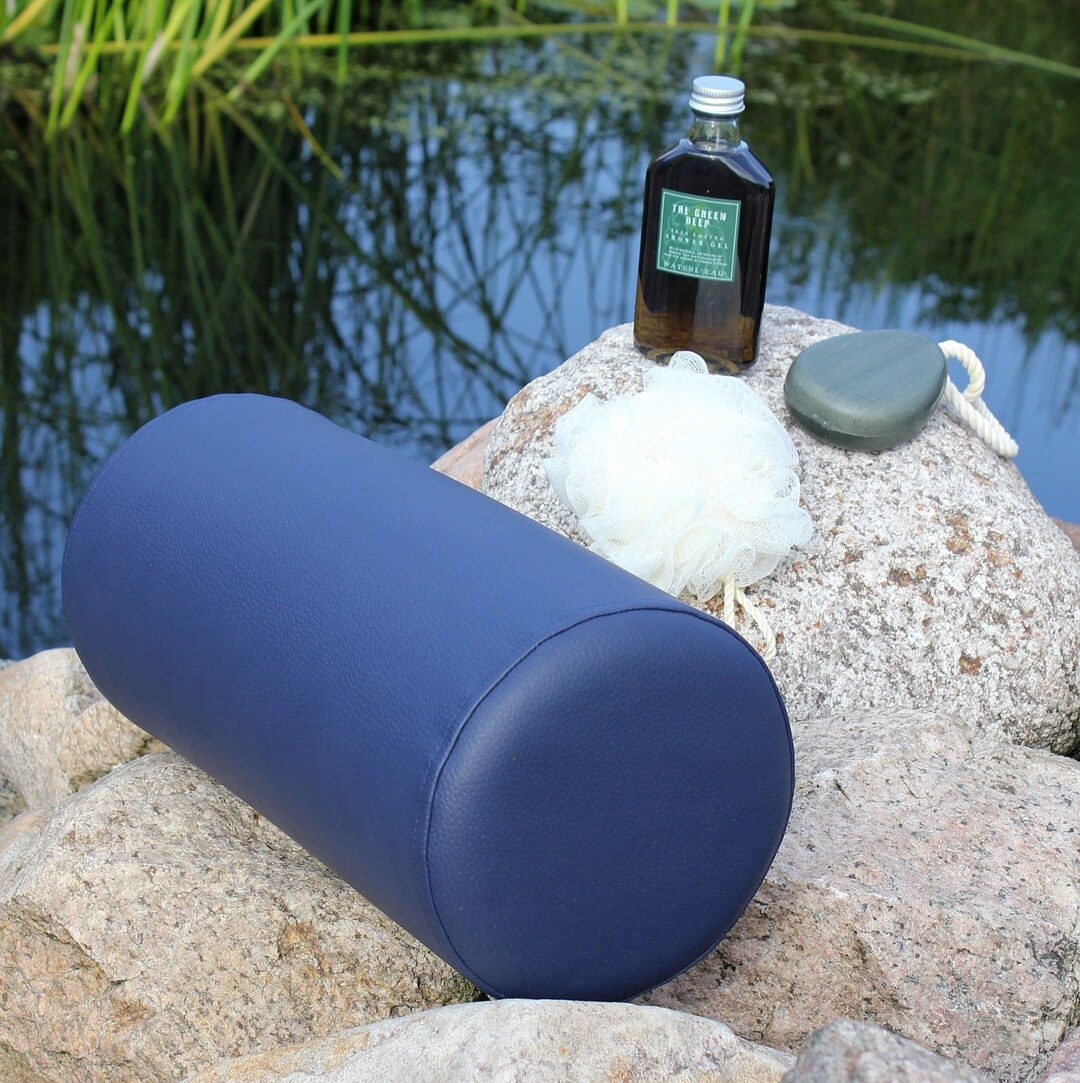 Synthetic Leather Bolster 40 X 15 Cm, Half Storage Pad, Knee Roll ...