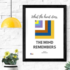 Montessori Quote Poster: Classroom Decor (digital Download) - Etsy