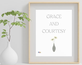 Montessori Quote Printable Poster Wall Art Decoration Print for ...
