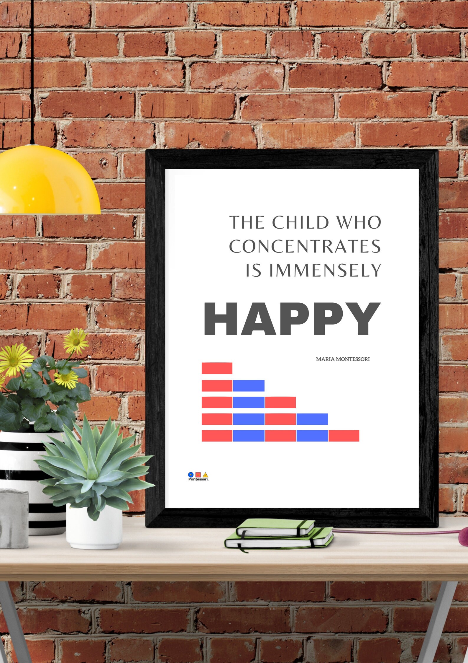 Montessori Quote Printable Poster Wall Art Decoration the Child Who ...