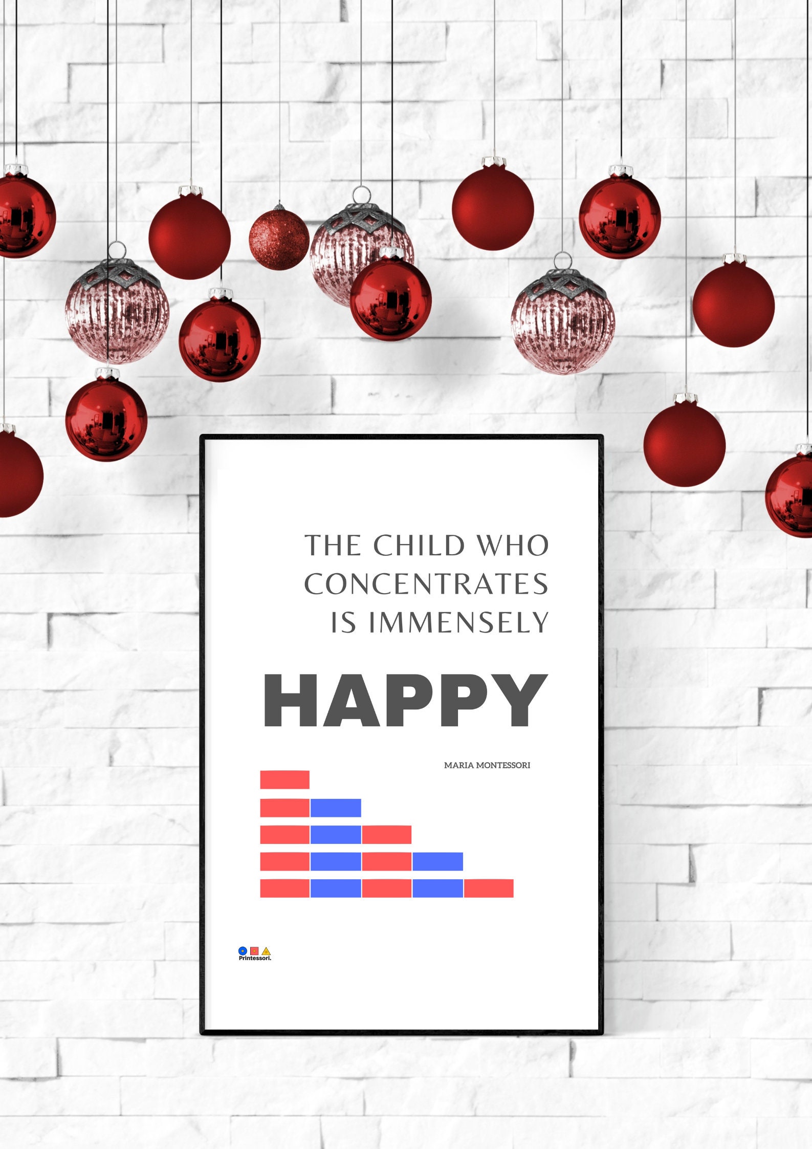 Montessori Quote Printable Poster Wall Art Decoration the Child Who ...