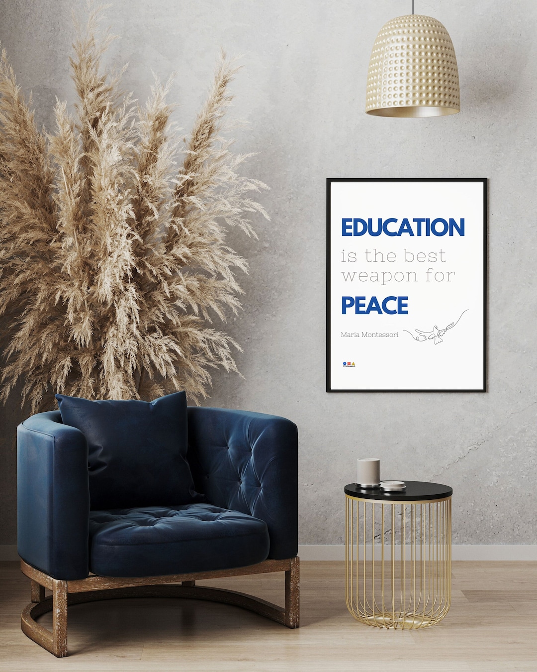 Montessori Quote Printable Poster Wall Art Decoration Print for ...