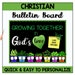 Christian Bulletin Board Set Growing Together in God's Love - Etsy