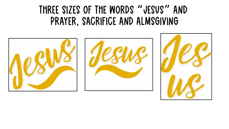 Lent Bulletin Board: We Follow Jesus Along the Way of the Cross - Etsy