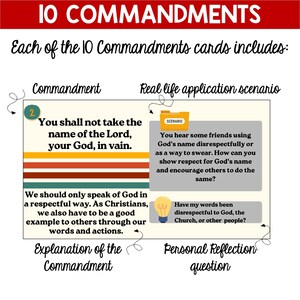 The Ten Commandments: Teaching Presentation, Discussion Prompts ...
