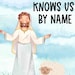Christian Classroom Door With Editable Name Tags: Jesus Knows Us by ...