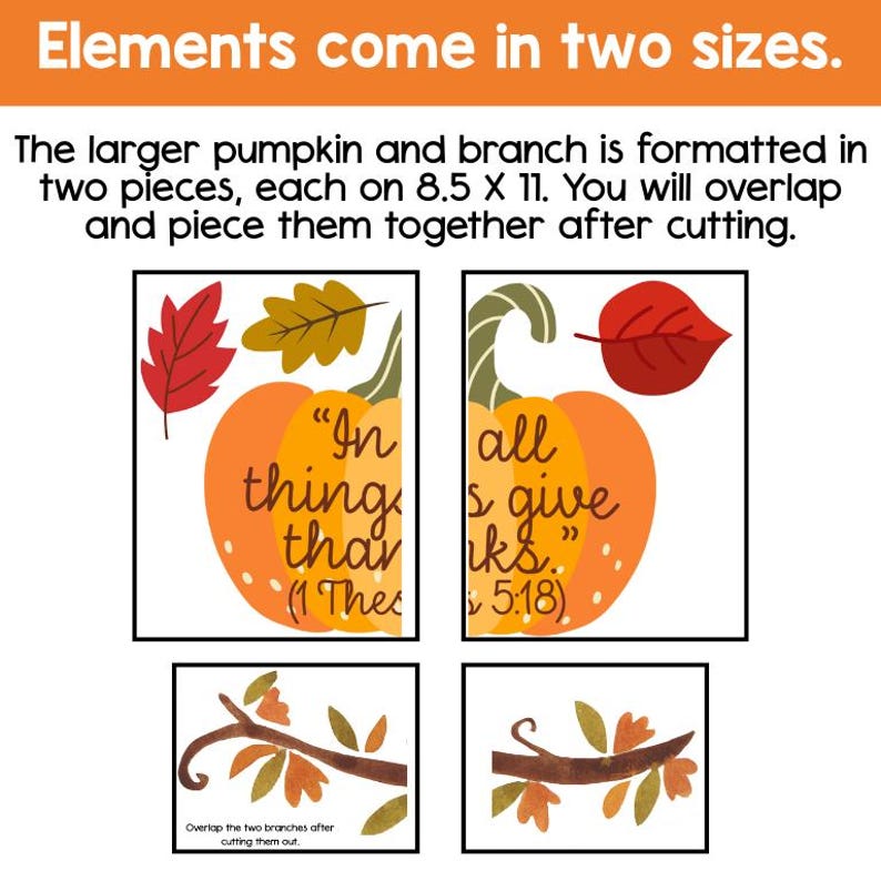 Christian Fall & Thanksgiving Bulletin Board Set: God is Faithful - Etsy