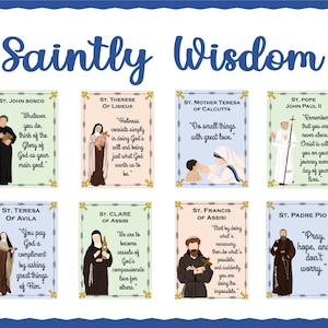 Catholic Saint Posters - Etsy