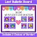 Lent Bulletin Board Kit | Catholic Works of Mercy, Love in Action ...