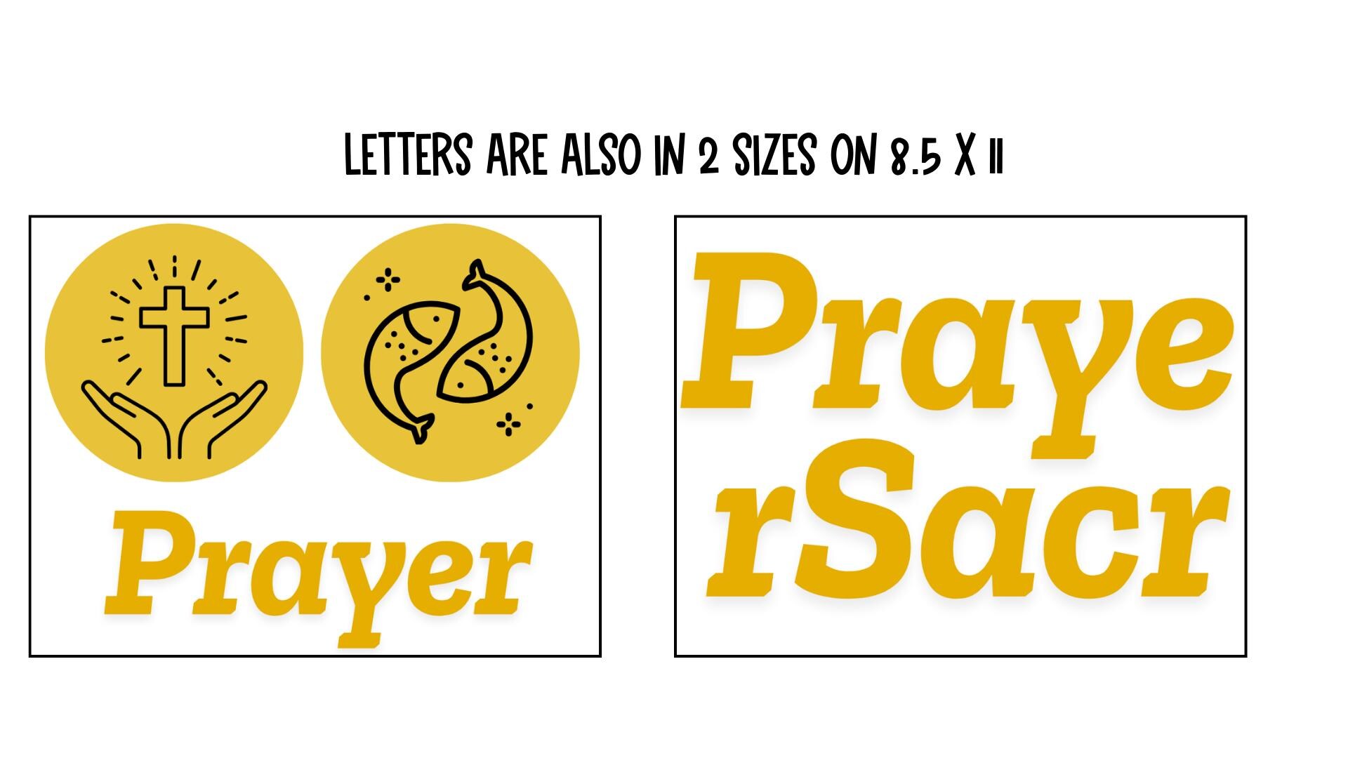 Lent Bulletin Board -classroom, Parish Decor-living Lent-christian ...