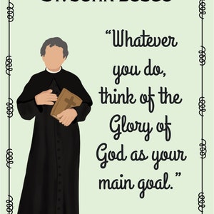 Catholic Saint Posters - Etsy