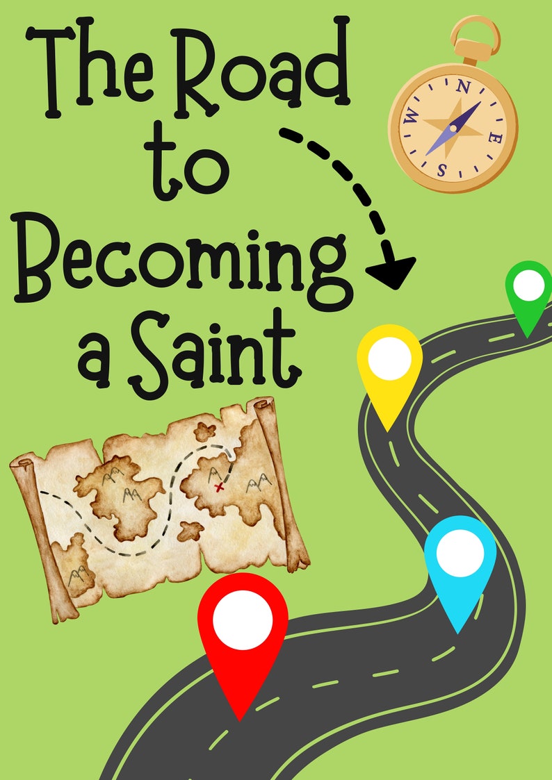 Catholic Saint Canonization Bulletin Board Posters - Etsy