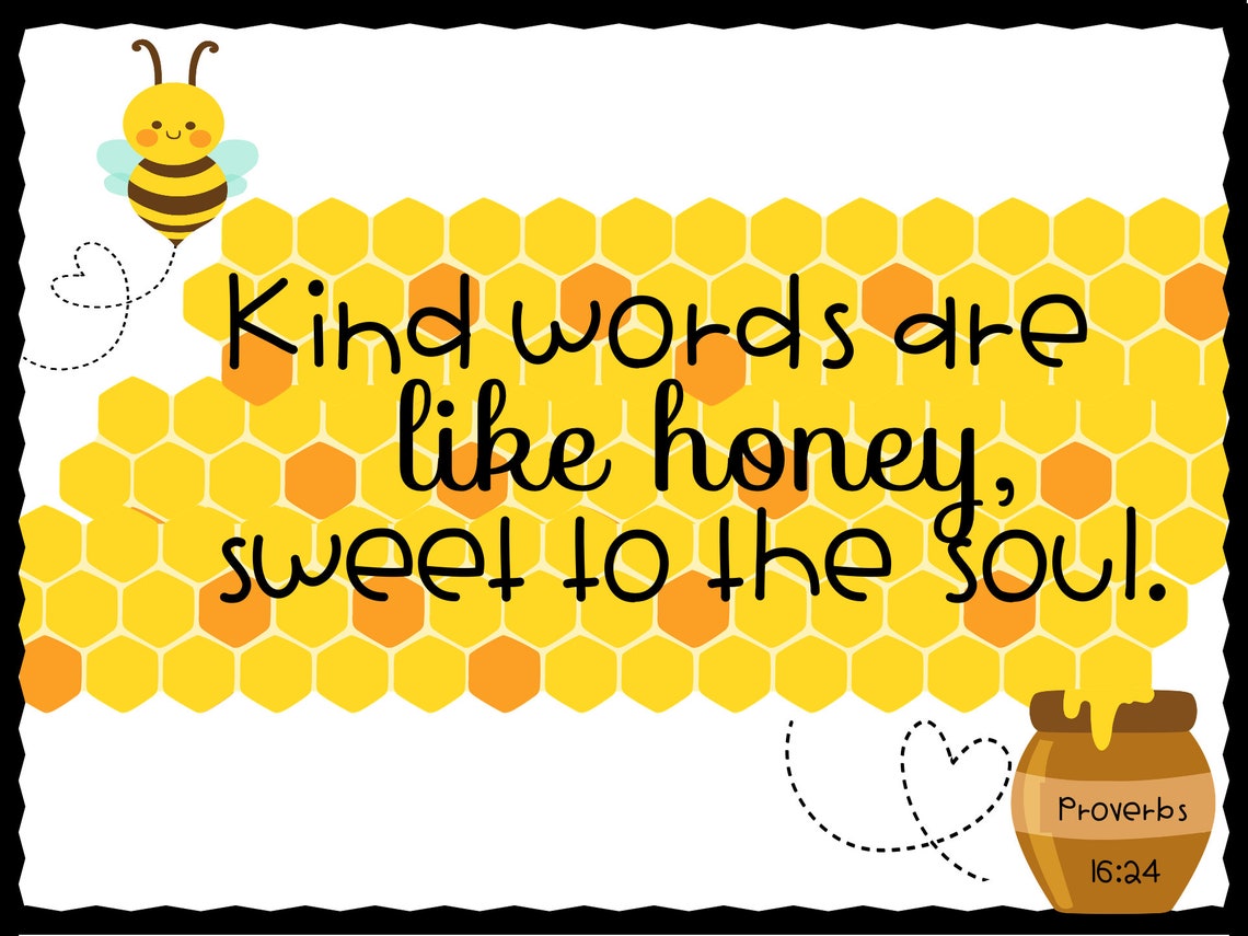 Christian Bulletin Board, Door: Kind Words - Etsy