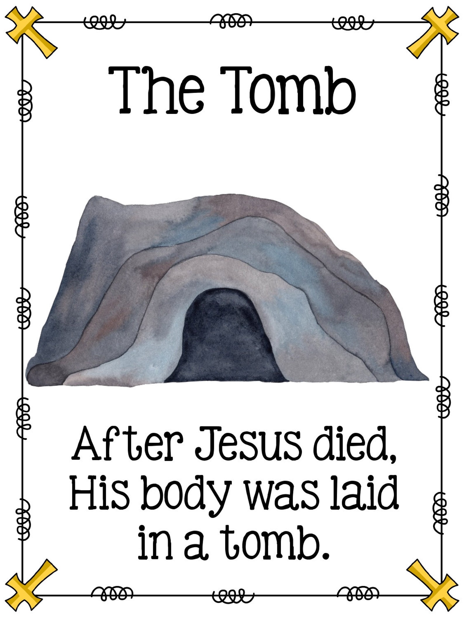 Lent Bulletin Board Set- Christian Classroom, Church, Parish Bulletin ...